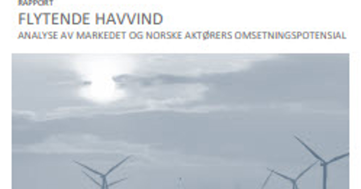 Flytende havvind